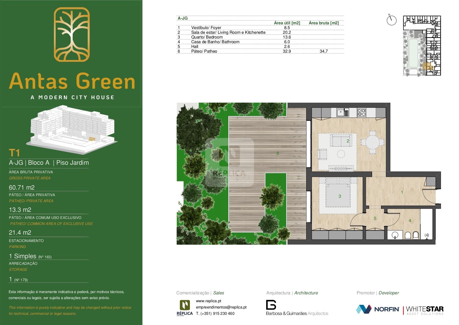 Antas Green, Porto, Porto / 1.200 € - Réplica - Agência Imobiliária no ...